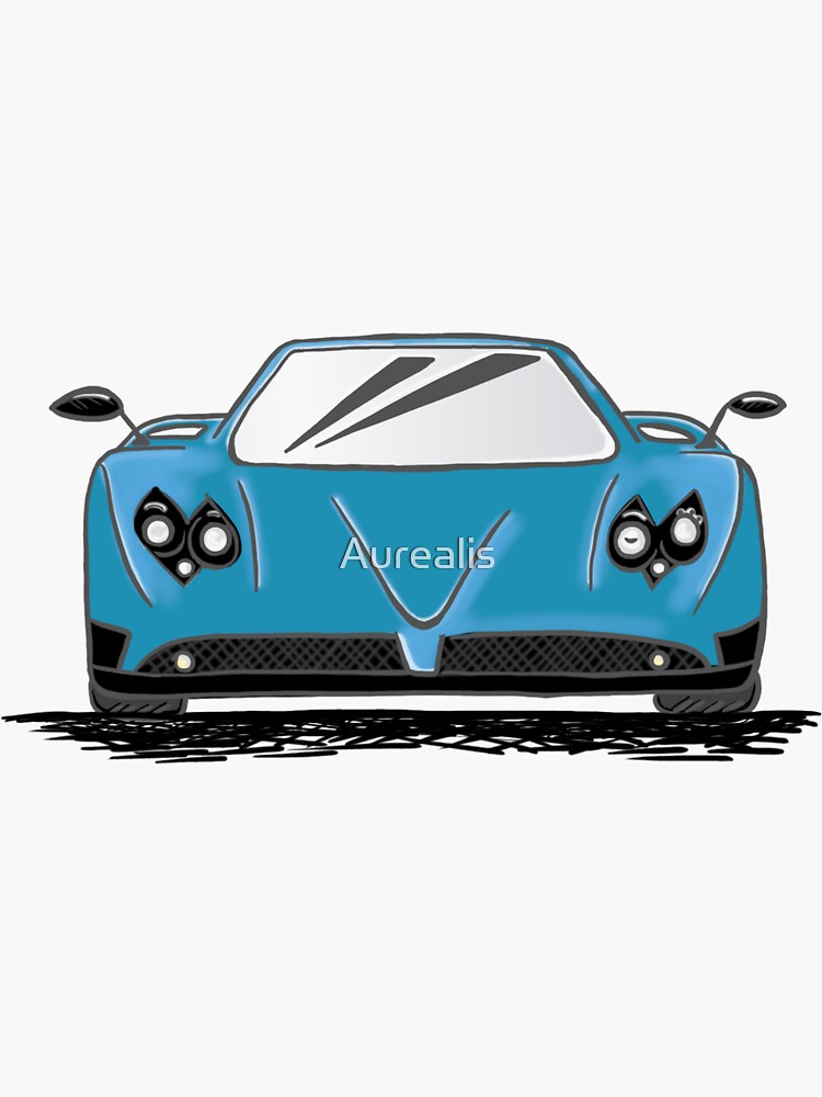 "Supercar & hyper car" Sticker by Aurealis | Redbubble