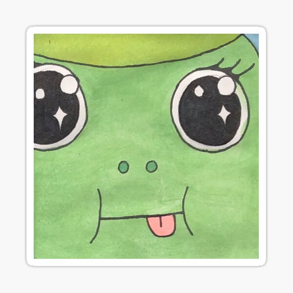 "Tortoise Face - Frog + Fig comics - Cute" Sticker for Sale by ...