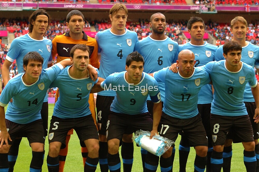 "Uruguay Olympic Football Team - London 2012" by Matt Eagles | Redbubble