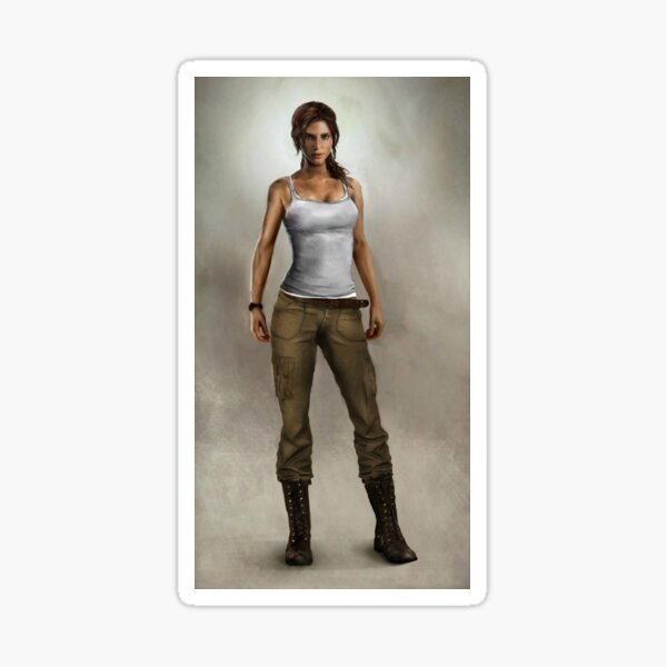 "Tomb Raider" Sticker by KingWiki | Redbubble