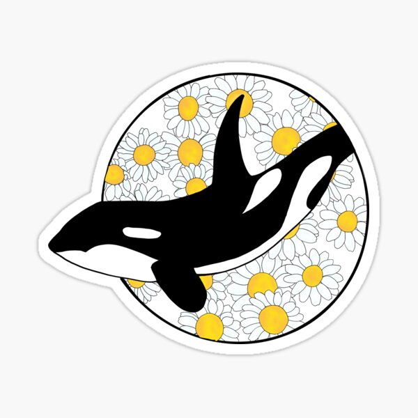 "Florwhale Quin" Sticker by Dsteiny2414 | Redbubble