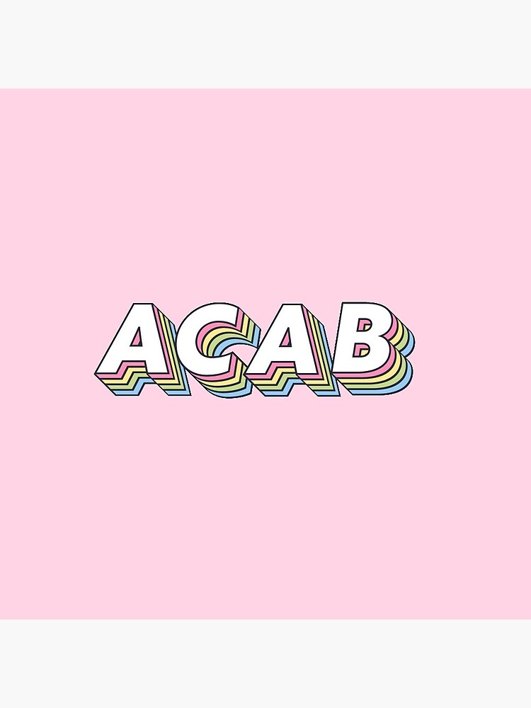 ACAB rainbow Pin Button sold by DaviRichard | SKU 42477754 | 45% OFF ...