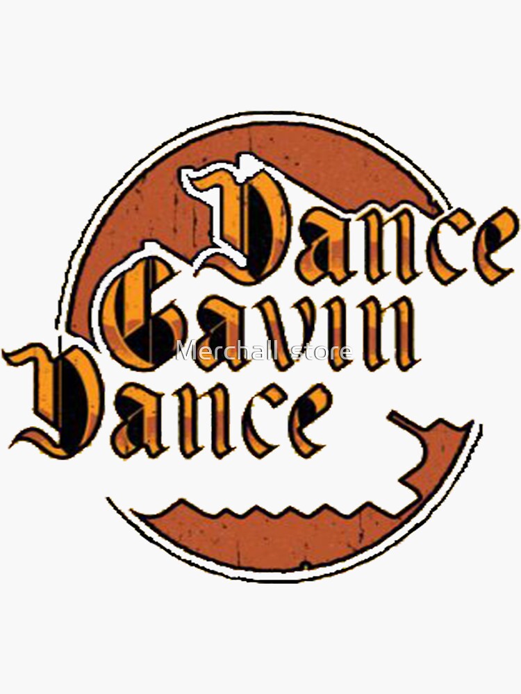 "Dance Gavin Dance Graphic Design " Sticker for Sale by a7med | Redbubble