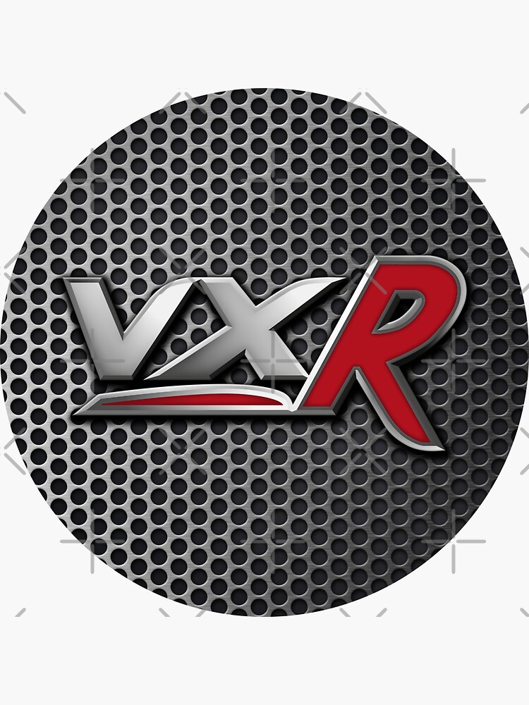 "VXR Vauxhall Opel emblem on steel grille" Sticker for Sale by ...
