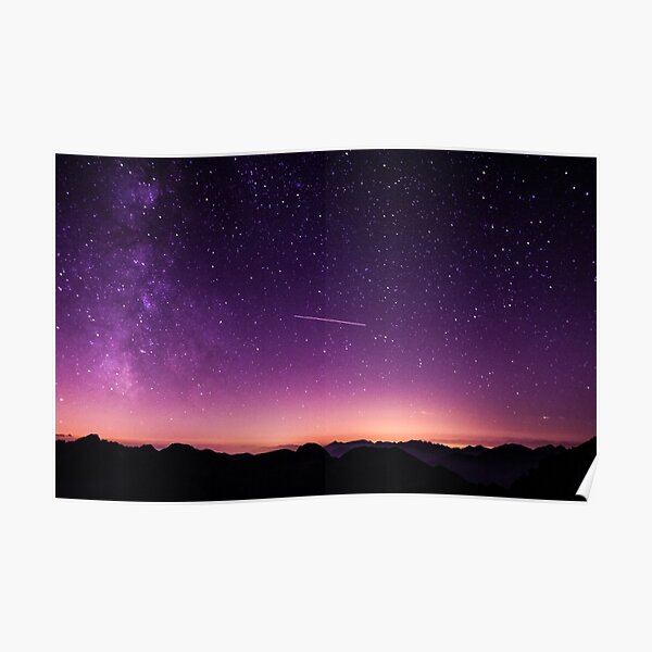 "Falling Star" Poster by Cursedfate | Redbubble