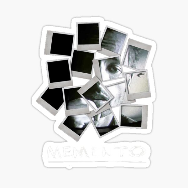 "Memento Photos" Sticker by Navargas | Redbubble
