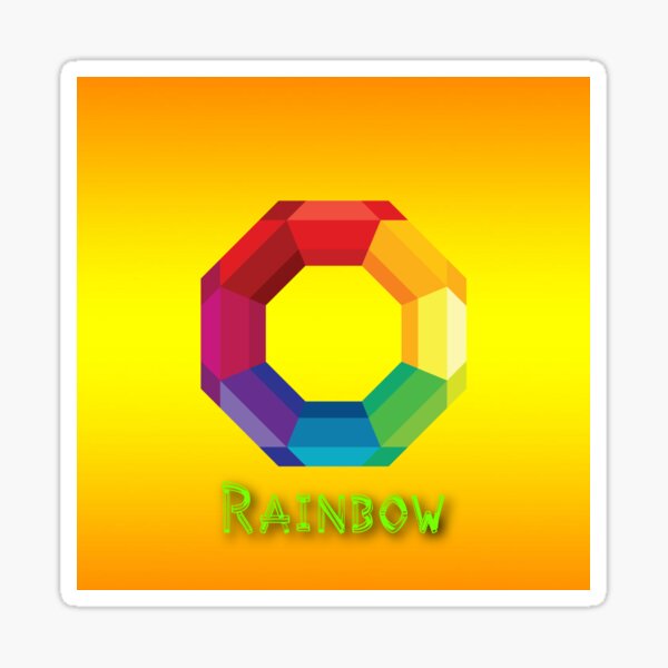 "Rainbow color " Sticker by Utpal1994 | Redbubble