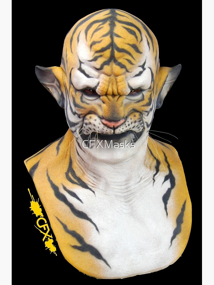 "Khan the Beast " Poster for Sale by CFXMasks | Redbubble