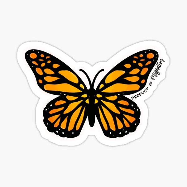 "Product of Migration" Sticker by CraftsByDrii | Redbubble