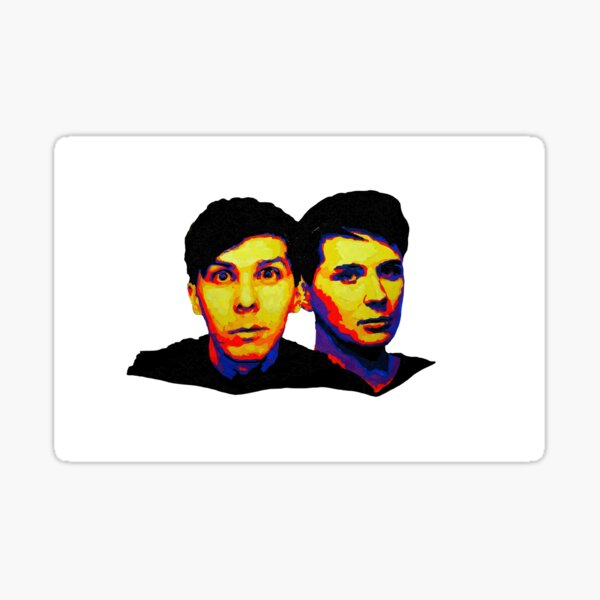 "Danisnotonfire & AmazingPhil" Sticker by xzwillingex | Redbubble