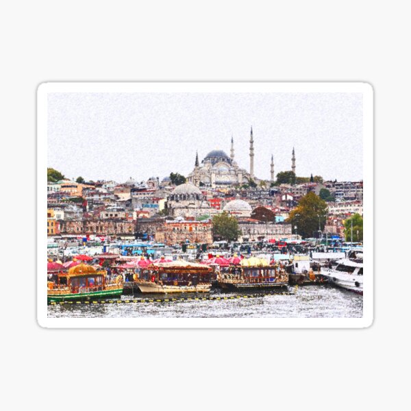 "Istanbul" Sticker for Sale by dkaranouh | Redbubble