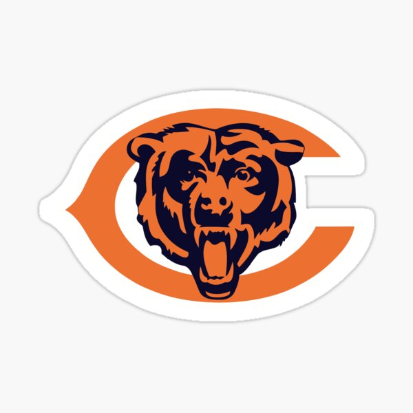 Chicago Bears Stickers | Redbubble