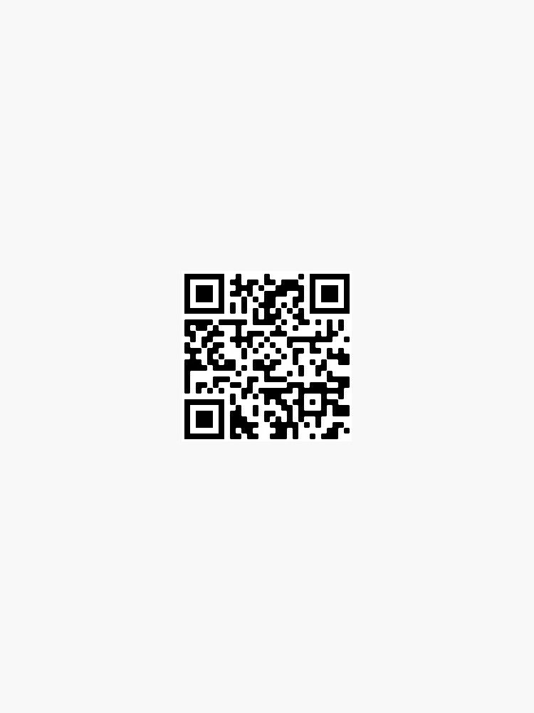 "Spongebob QR code for “Who put you on the planet” YT Video" Magnet for ...