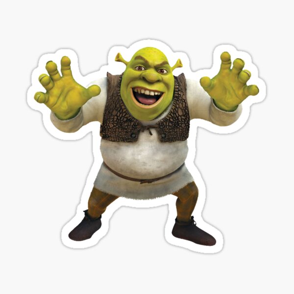 "Shrek" Sticker by Nico0699 | Redbubble