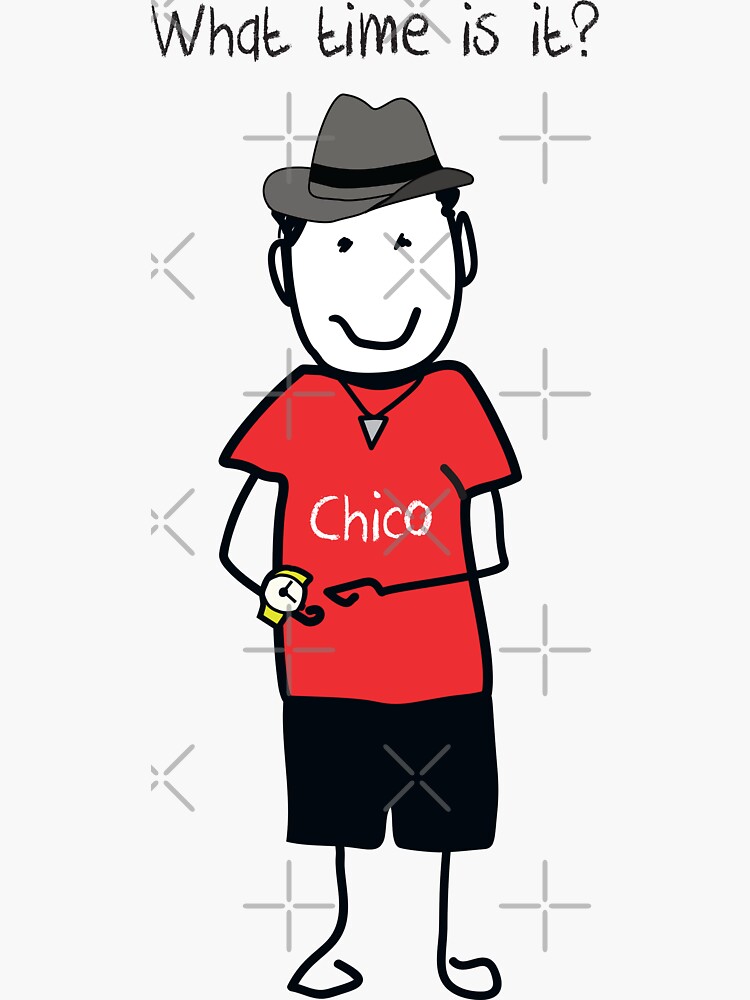 "Chico Time" Sticker by DanandDee | Redbubble