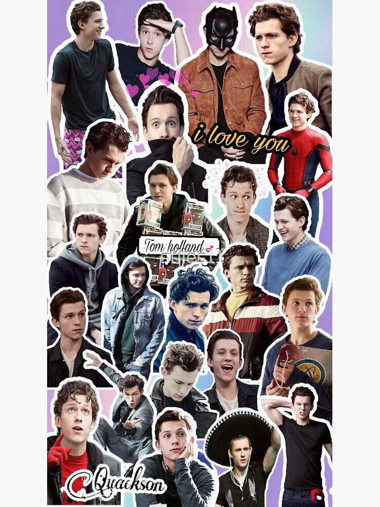 "tom holland" Sticker by stiles11 | Redbubble
