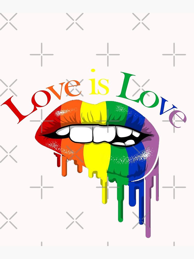 "Pride Print, Pattern for Lgbtq, Queer Design," Poster for Sale by ...