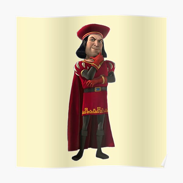 "Lord Farquaad" Poster for Sale by Nico0699 | Redbubble