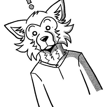 "Beastars - Confused Legoshi" Greeting Card for Sale by LegendMystery ...