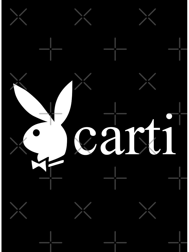 "Simple Playboi Carti Logo White" Photographic Print for Sale by ...