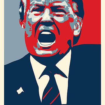 "Evil Donald Trump" Sticker for Sale by SubtleSplit | Redbubble