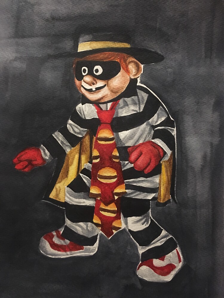 "Burger Thief (renamed for copyright reasons)" T-shirt for Sale by ...