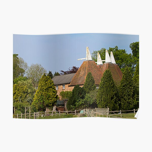 "Oast House conversion" Poster by SueRobinson | Redbubble