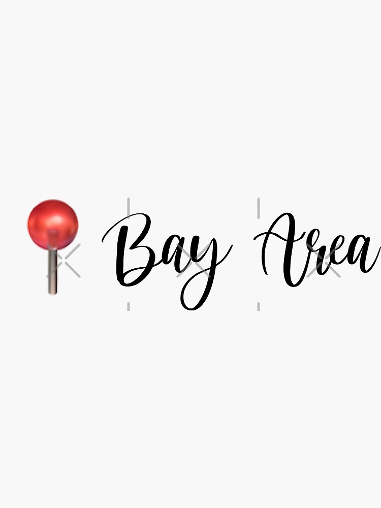 "Bay Area" Sticker for Sale by ahp00 | Redbubble