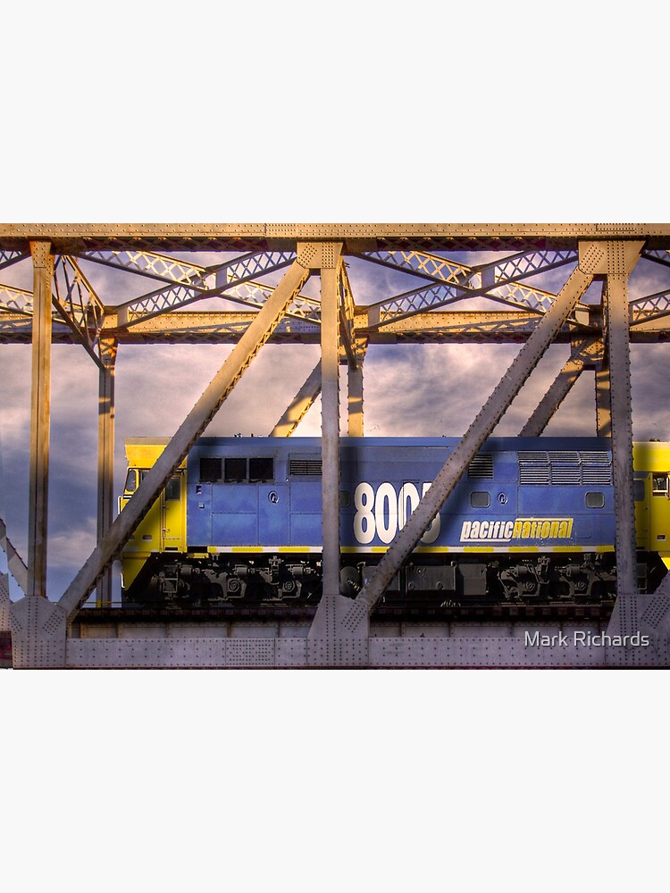 "Pacific National - Rail Bridge, Murray Bridge, Murraylands" Poster by ...