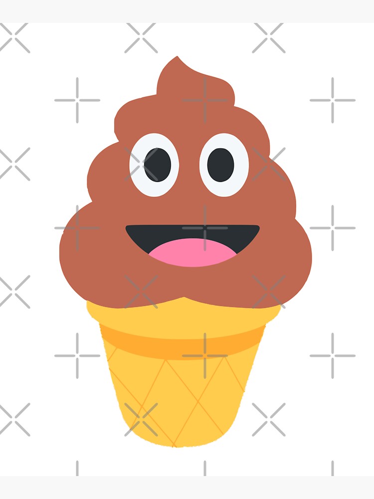 "ice cream cone poo emoji " Tote Bag for Sale by gossiprag | Redbubble