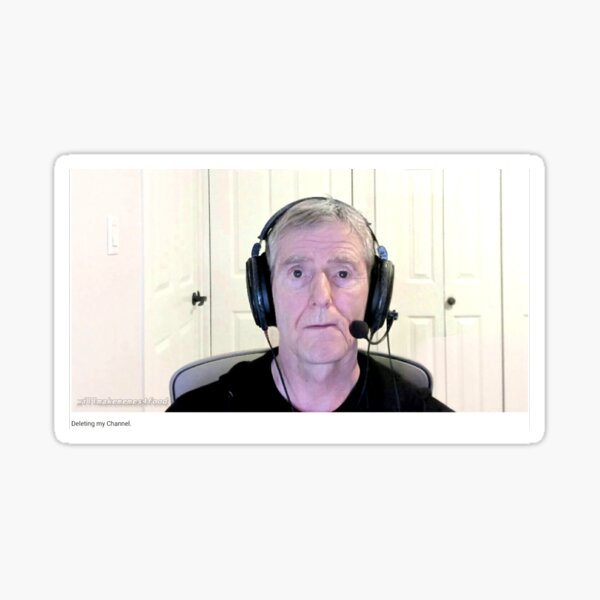 "Linus tech tips old " Sticker by Ashesofthewake1 | Redbubble