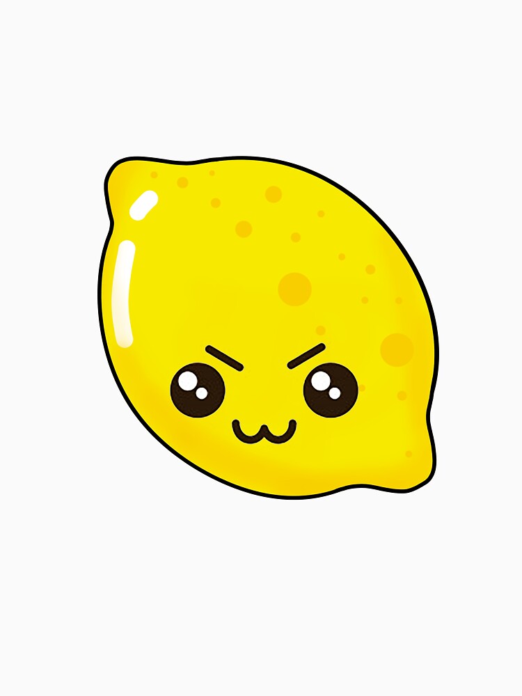 "Cute Fruit, Evil Lemon" T-shirt by LycheeTees | Redbubble