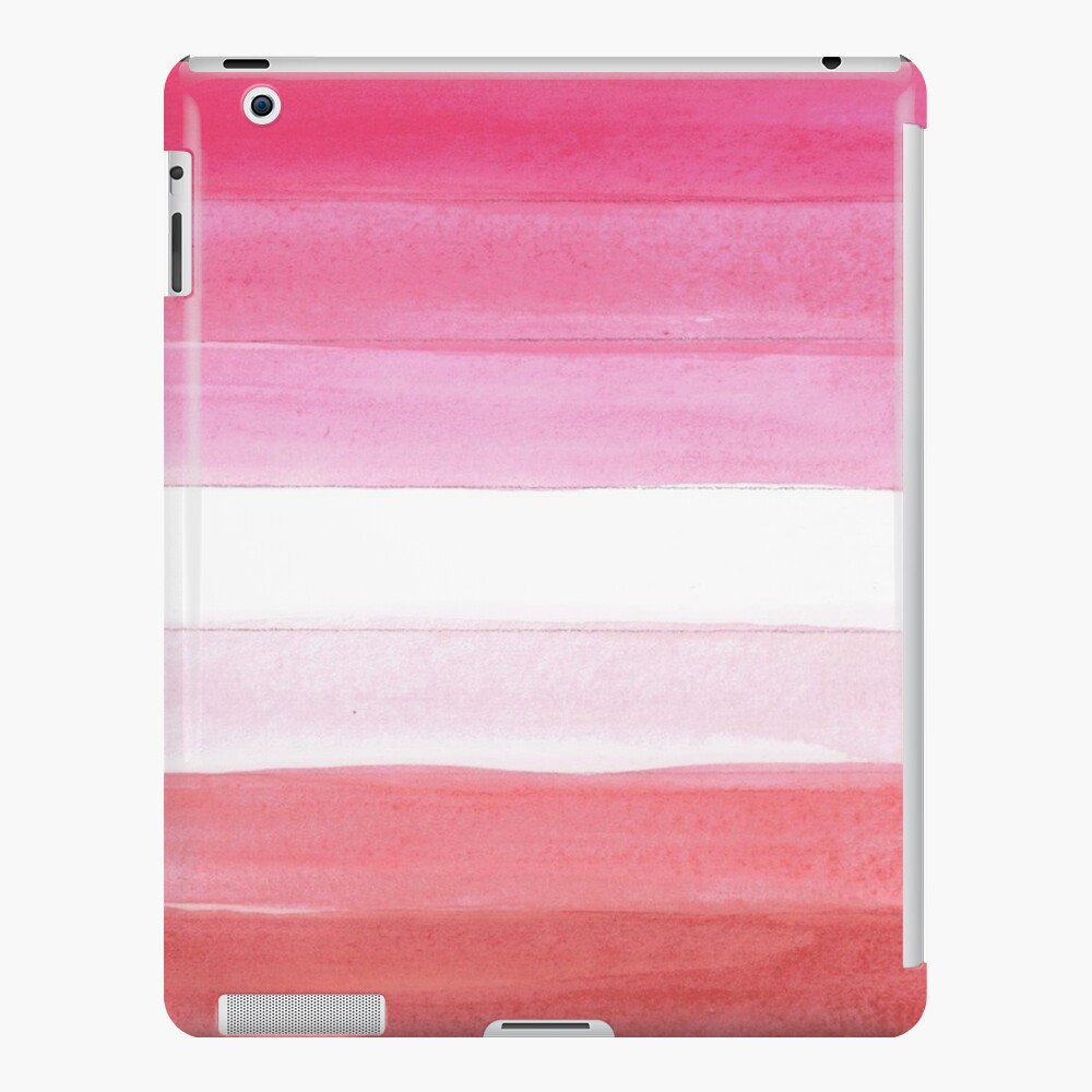 Lesbian Flag Lesbian Pride Flag Watercolor Ipad Case And Skin By
