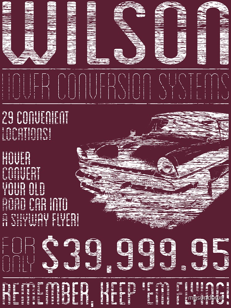 "Wilson Hover Conversion Systems (Distressed)" T-shirt for Sale by ...