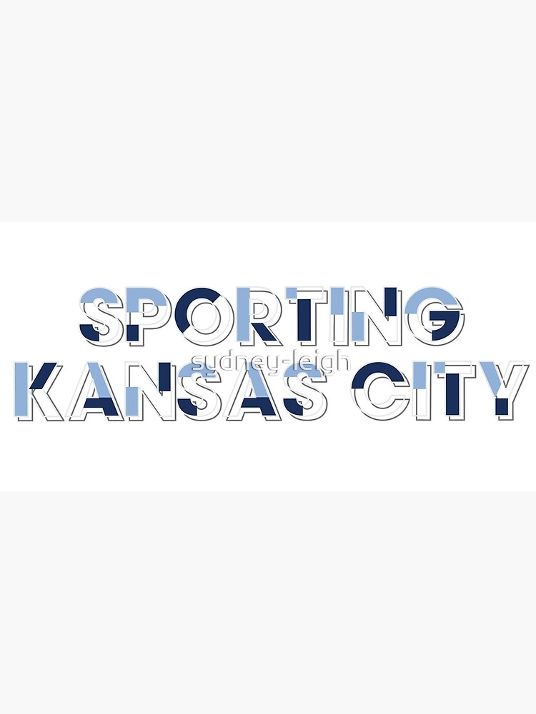 "Sporting Kansas City Block Letters" Poster for Sale by sydney-leigh ...