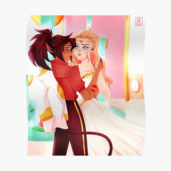 "may i have this dance (future catradora)" Poster for Sale by ...