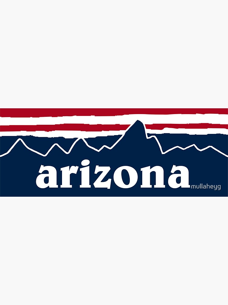 "arizona mountain sticker" Sticker for Sale by mullaheyg | Redbubble