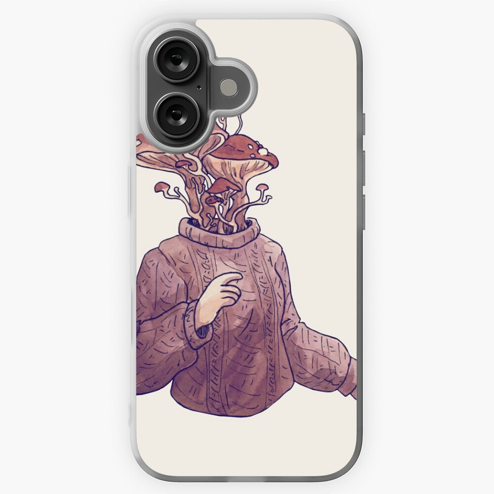 "Mushroom Sweater" Sticker for Sale by JosieO | Redbubble