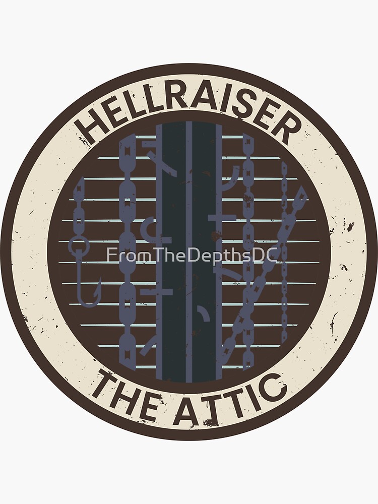 "Hellraiser" Sticker for Sale by FromTheDepthsDC | Redbubble