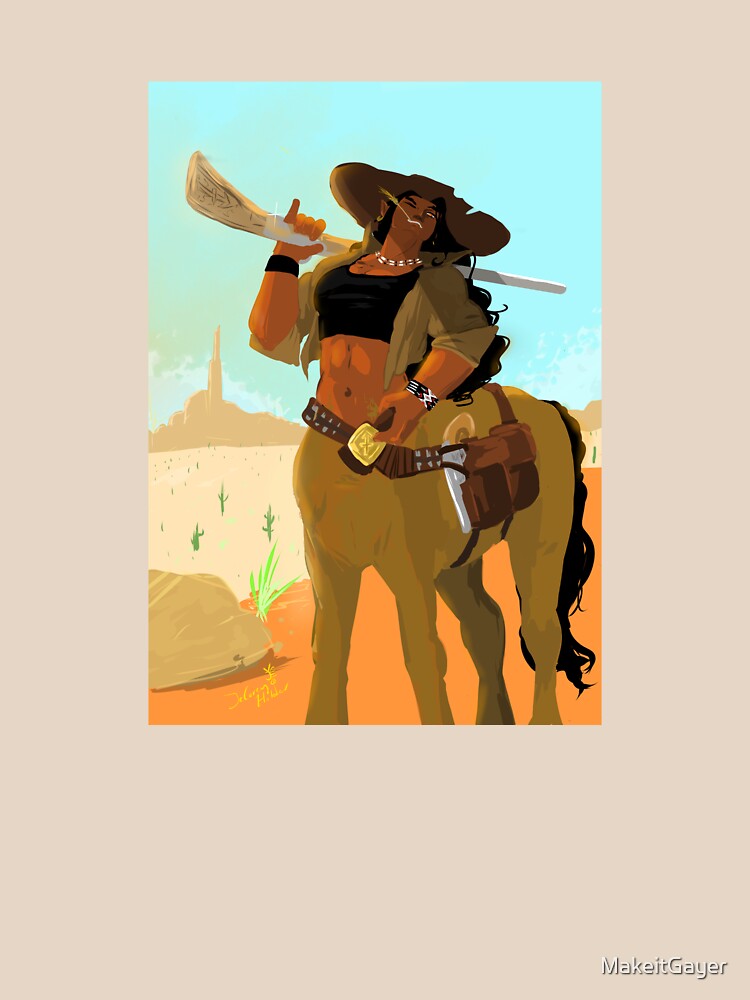"Sagittarius. Western Centaur." T-shirt by MakeitGayer | Redbubble ...