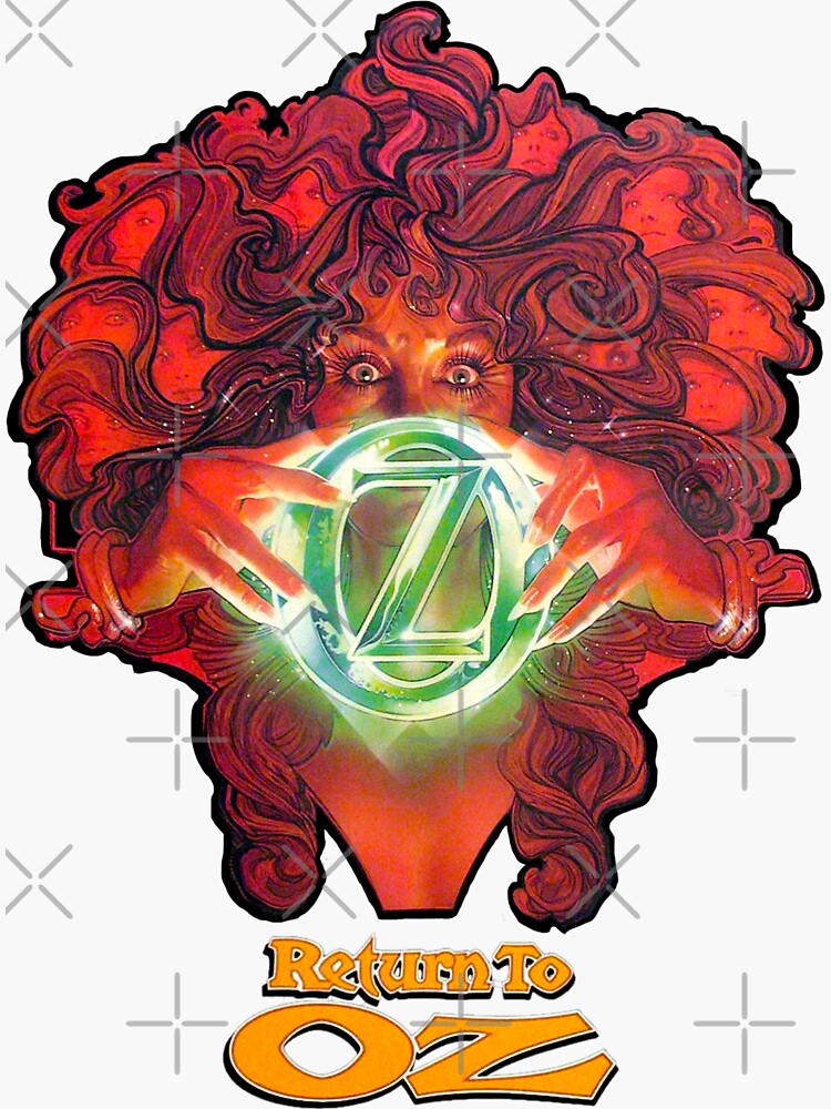 "Return to OZ Vintage Style Princess Mombi" Sticker for Sale by ...