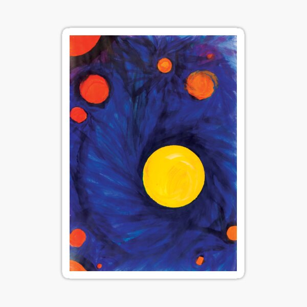 "Midnight Solar " Sticker for Sale by niko-salaman | Redbubble