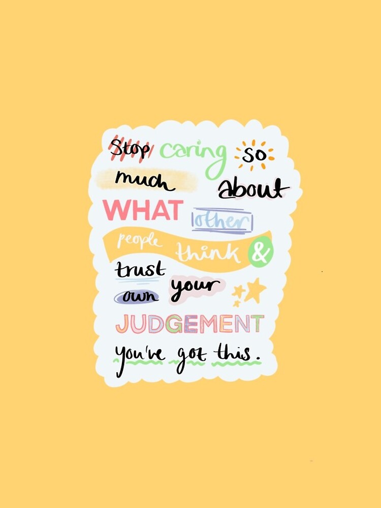Stop Caring So Much Quotes