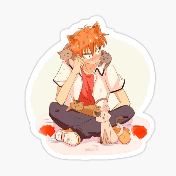 "KYO !!" Sticker for Sale by 8Ecco | Redbubble