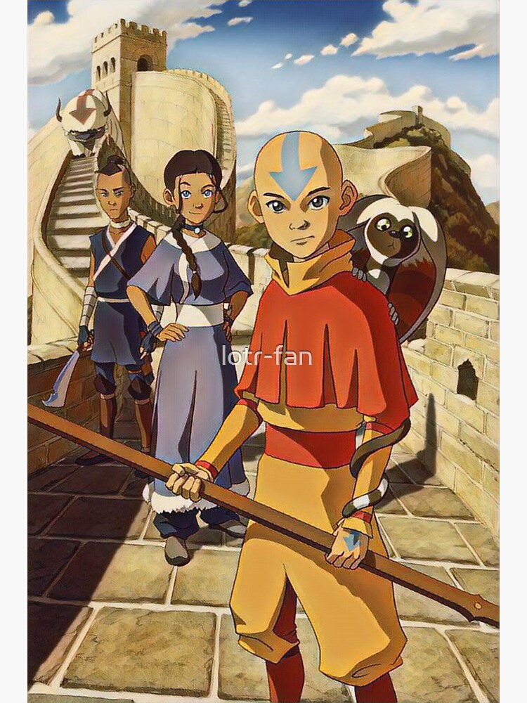 "Copy of Avatar TLA " Sticker for Sale by lotr-fan | Redbubble