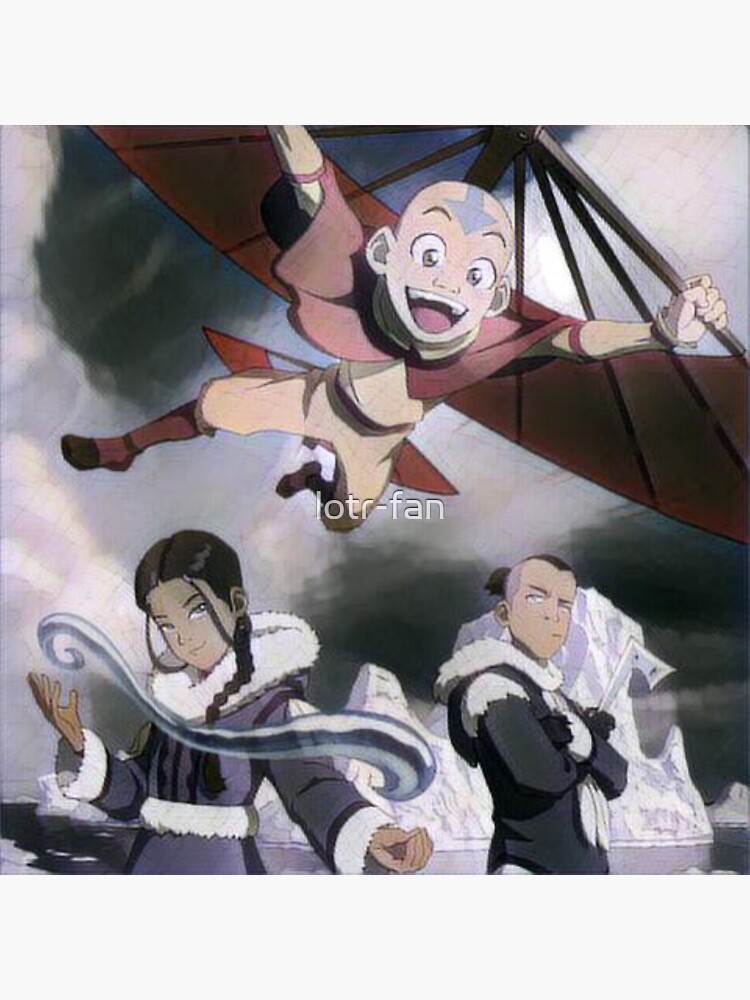 "Avatar TLA " Sticker by lotr-fan | Redbubble