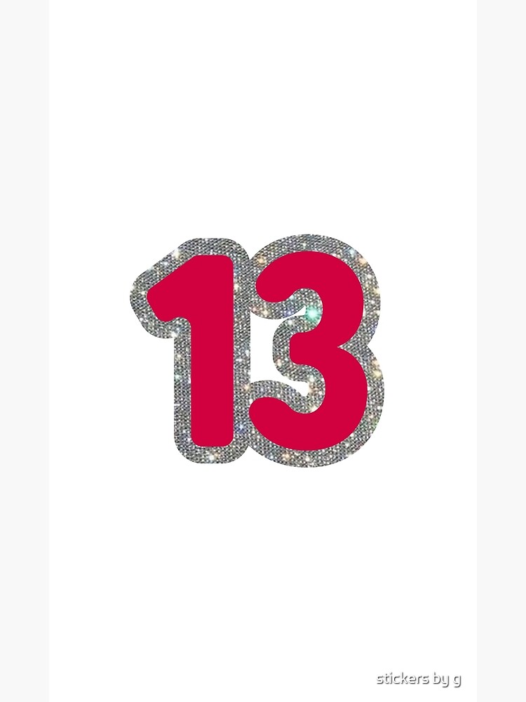 "Glitter 13" Poster for Sale by unagi-designs | Redbubble