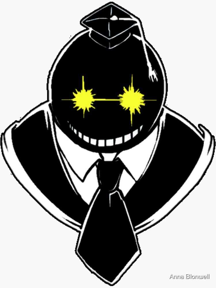 "Assassination Classroom - Koro Sensei alien" Sticker for Sale by ...