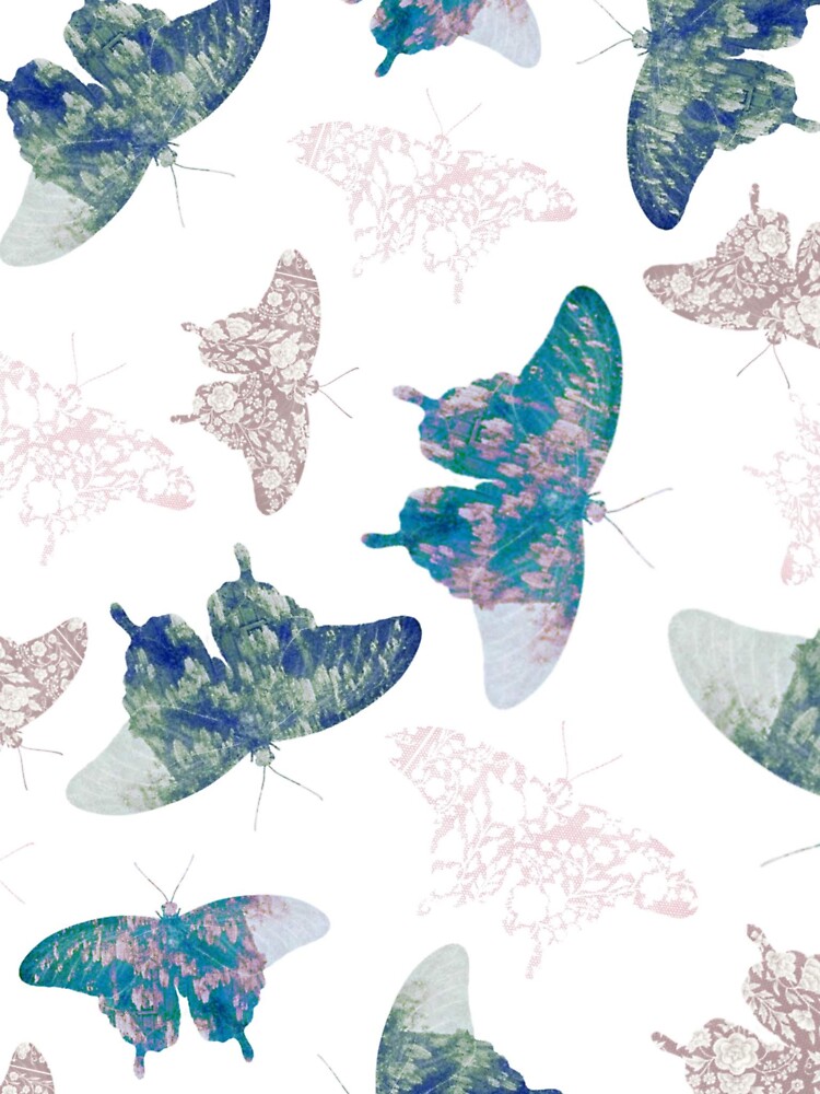 "Flutter (White)" Sticker for Sale by artbybethk | Redbubble