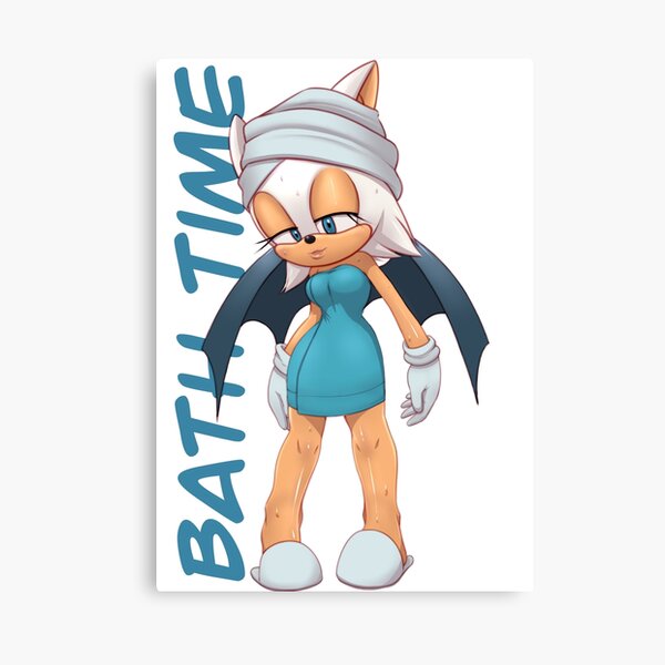 "Rouge the bath" Canvas Print for Sale by MartinUve | Redbubble